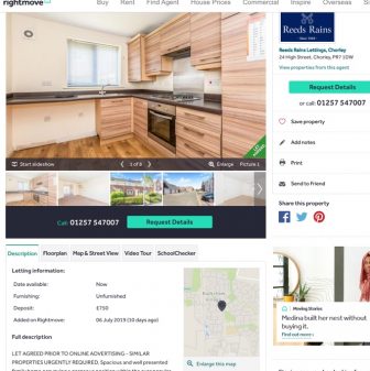 Agent queries Rightmove 'advert' which asks for 'more properties like ...